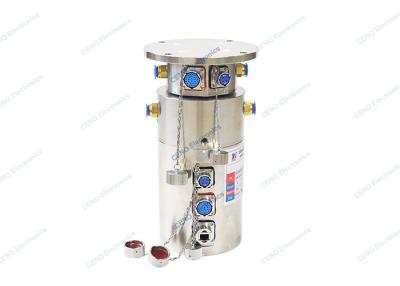 China Integrated Pneumatic Rotary Joint with 1000M Ethernet Signal SUS 316 4 Circuits 10A for sale