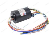 China 25mm Through Hole Slip Ring 300rpm 12 Circuits 25A for Industrial Automation Systems for sale