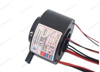 China IP51 Rated Through Hole Slip Ring with Ø25mm Bore and 500 RPM Speed for Industrial Automation Systems for sale