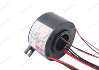 China IP51 Rated Through Hole Slip Ring with Ø25mm Bore and 500 RPM Speed for Industrial Automation Systems for sale