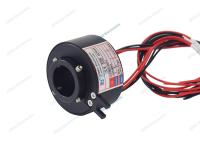 China Hollow Bore Electrical Slip Ring 25mm ID 500rpm Through Hole Power Collector for sale
