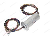 China Multi Channels Profibus Signal Slip Ring Capsule Flange Electrical Connector for sale