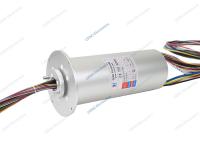China Multi Channels Profibus Signal Slip Ring Capsule Flange Electrical Connector for sale