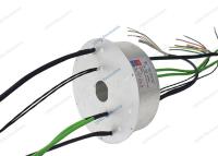 China Radar Antenna Rotating Ethernet Connector Through Hole Electric Collector for sale