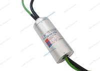 China Industrial Profinet Ethernet Slip Ring 250 RPM 10A Power Signal Collector for sale