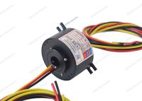 China Industrial Standard Through Bore Slip Ring 12.7mm ID 3 Circuits 15A Power Collector for sale