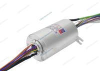 China Through Bore 25.4mm Gigabit Ethernet Slip Ring 20 Circuits 380VAC Rotary Electrical Joint for sale
