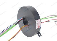 China PCN045-02P2-11S-01EM Low Temperature Pancake Slip Ring with 45mm Through Hole and Ethernet Signal for sale