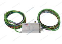 China Integrated Ethernet Signal Power Slip Ring 30rpm with Pneumatic Rotary Union 25.4mm for sale