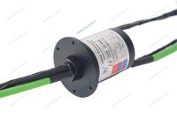 China 1000m Ethernet Signal Slip Ring Collector Low Temperature Conductive for sale
