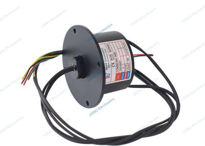 China Pt100 Pressure Transducer High Speed Slip Ring 3000rpm 4 Circuits Gold Contact for sale