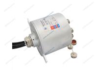 China 10 Circuits Ethernet Signals Low Temperature Slip Rings Assembly With Plug & Cable for sale