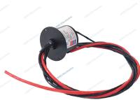 China CENO Industrial Slip Ring 2 Circuits 50A CAN BUS Rotary Joint IP51 for sale