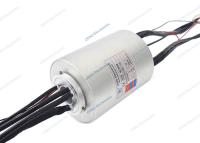 China Low Temperature Power Integrated Slip Ring With Through Hole Conductive Collector for sale