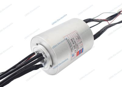 China Low Temperature Power Integrated Slip Ring With Through Hole Conductive Collector for sale