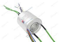 China Industrial Through Hole Ethernet Slip Ring 50mm 1000M for Automation Systems for sale