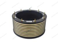 China Power Carbon Brush Electrical Slip Ring With Through Bore For Industry for sale