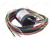 China Hollow Shaft CAN Bus Signal Slip Ring IP65 Waterproof 15mm Inner Diameter for Automobiles for sale