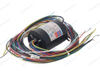 China Hollow Shaft CAN Bus Signal Slip Ring IP65 Waterproof 15mm Inner Diameter for Automobiles for sale