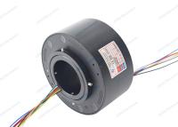 China 8 Circuit 1A Signal Through Hole Slip Ring ID 50mm 500RPM for Industrial Automation for sale