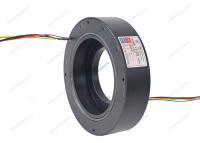 China 4 Circuits 5A Through Hole Slip Ring 75mm ID for Industrial Automation for sale