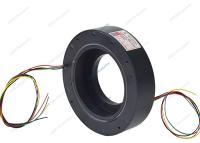 China 4 Circuits 5A Through Hole Slip Ring 75mm ID for Industrial Automation for sale