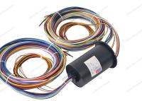 China Solid Electric Power Slip Ring 20A 50A 13 Circuits for Industrial Automation Systems for sale