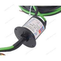 China Modbus Signal Slip Ring 11 Circuits 10A with Flange for Industrial Automation for sale