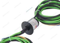 China Modbus Signal Slip Ring 11 Circuits 10A with Flange for Industrial Automation for sale
