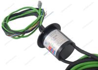 China Modbus Signal Slip Ring 11 Circuits 10A with Flange for Industrial Automation for sale