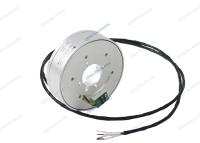China Hollow Shaft Signal Slip Ring 45mm Bore 4 Circuits 0.5Amp with PIN Connector for Robot for sale