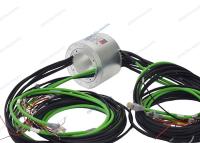 China Low Temperature Ethernet Slip Ring Through Hole 65mm 8 Circuits 15A 100M for sale