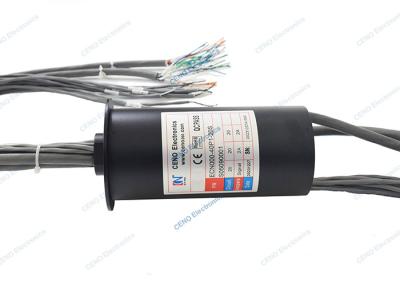 China Multi Channel Signal Slip Ring 60 Circuits 2A 24V for Industrial Control Systems for sale
