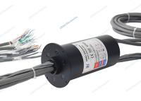 China Multi Channel Signal Slip Ring 60 Circuits 2A 24V for Industrial Control Systems for sale