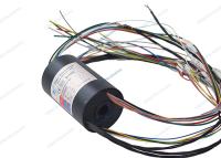 China Hollow Shaft Conductive Slip Ring Collector ID12mm 18 Circuits 2A 6 Circuits 10A for Industrial Systems for sale