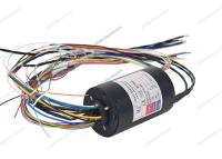China Hollow Shaft Conductive Slip Ring Collector ID12mm 18 Circuits 2A 6 Circuits 10A for Industrial Systems for sale