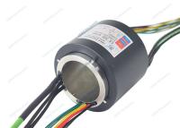 China Low Temperature Through Hole Slip Ring 1000M Ethernet 4 Circuits 25A for Industrial Use for sale