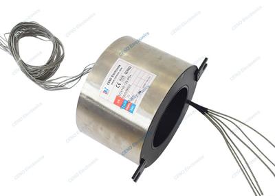 China 6 Group K Type Thermocouple Signal Slip Ring 140mm Through Bore for Industrial Use for sale
