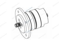 China 2 Channels Coax RF Slip Ring With SMA & DC-4.5GHz For Antenna System for sale
