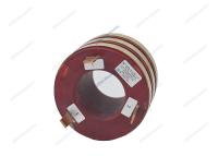China 100A High Current Copper Graphite Carbon Brush Slip Ring with High Speed 3000Rpm for sale