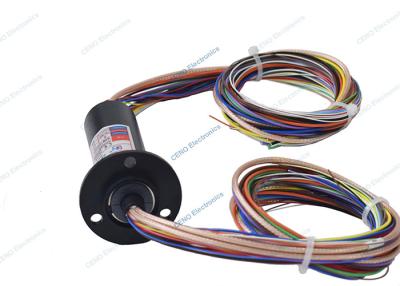 China HDMI High Definition Slip Ring Capsule Ø25mm with 2 HD-SDI Circuits and 0-50rpm Speed for CCTV Surveillance for sale