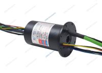 China Low Temperature 1000M Ethernet Slip Ring 12mm Through Hole for Industrial Use for sale