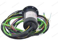 China Low Temperature 1000M Ethernet Slip Ring 12mm Through Hole for Industrial Use for sale