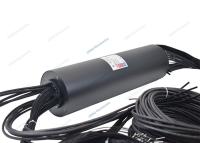 China 105 Circuits Multi-channels Slip Rings With Through Hole For Industry for sale
