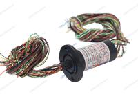 China Miniature Slip Ring Capsule 22mm with Ethernet INS Signal for Drone 300rpm for sale