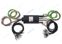 China Integrated Slip Ring 30 Circuits 16 Fiber Channels Power Signal Ethernet FORJs for Robotics Radar for sale