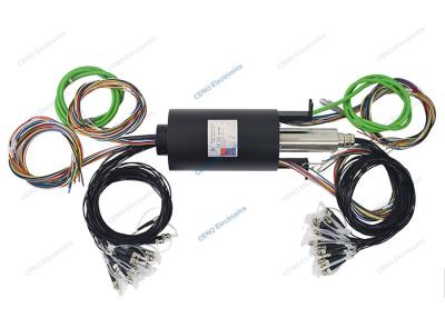 China Integrated Slip Ring 30 Circuits 16 Fiber Channels Power Signal Ethernet FORJs for Robotics Radar for sale