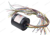 China 20 Circuits 2A 380V Voltage Through Bore Slip Ring With 300Rpm For Robot for sale