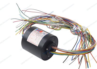 China 20 Circuits 2A 380V Voltage Through Bore Slip Ring With 300Rpm For Robot for sale