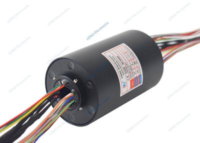 China 31 Circuits 2A 5A Electric Through Hole Slip Ring For Industrial Automatic for sale